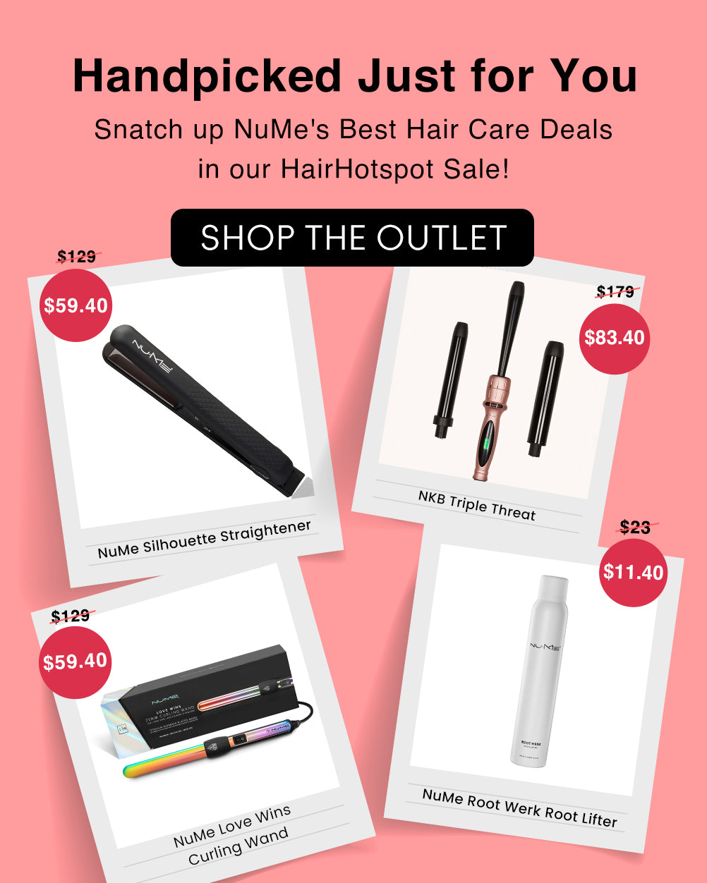 NuMe Professional Hair Styling Tools & Products