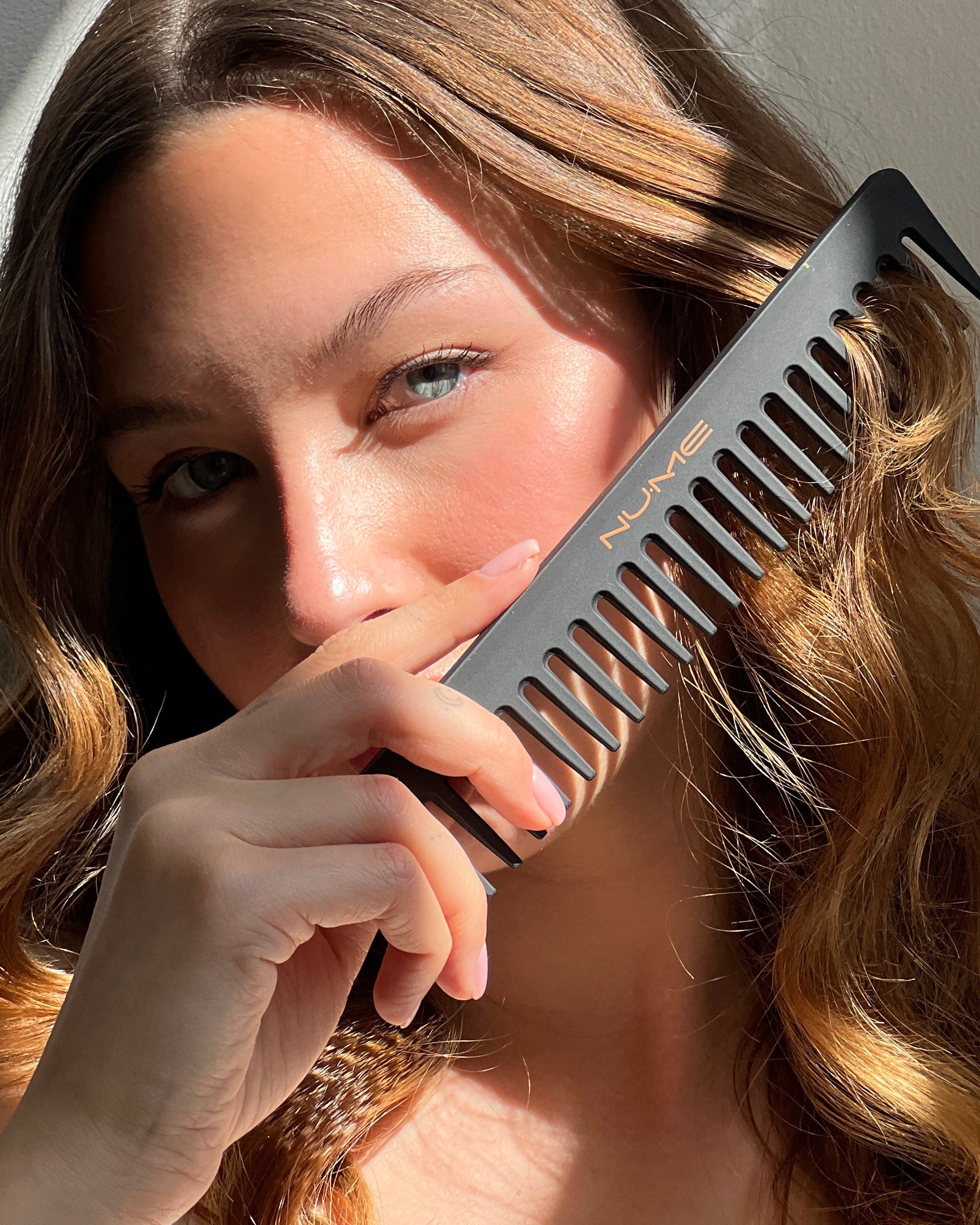 Curl Defining Comb | Detangling Comb for Curly Hair | NuMe
