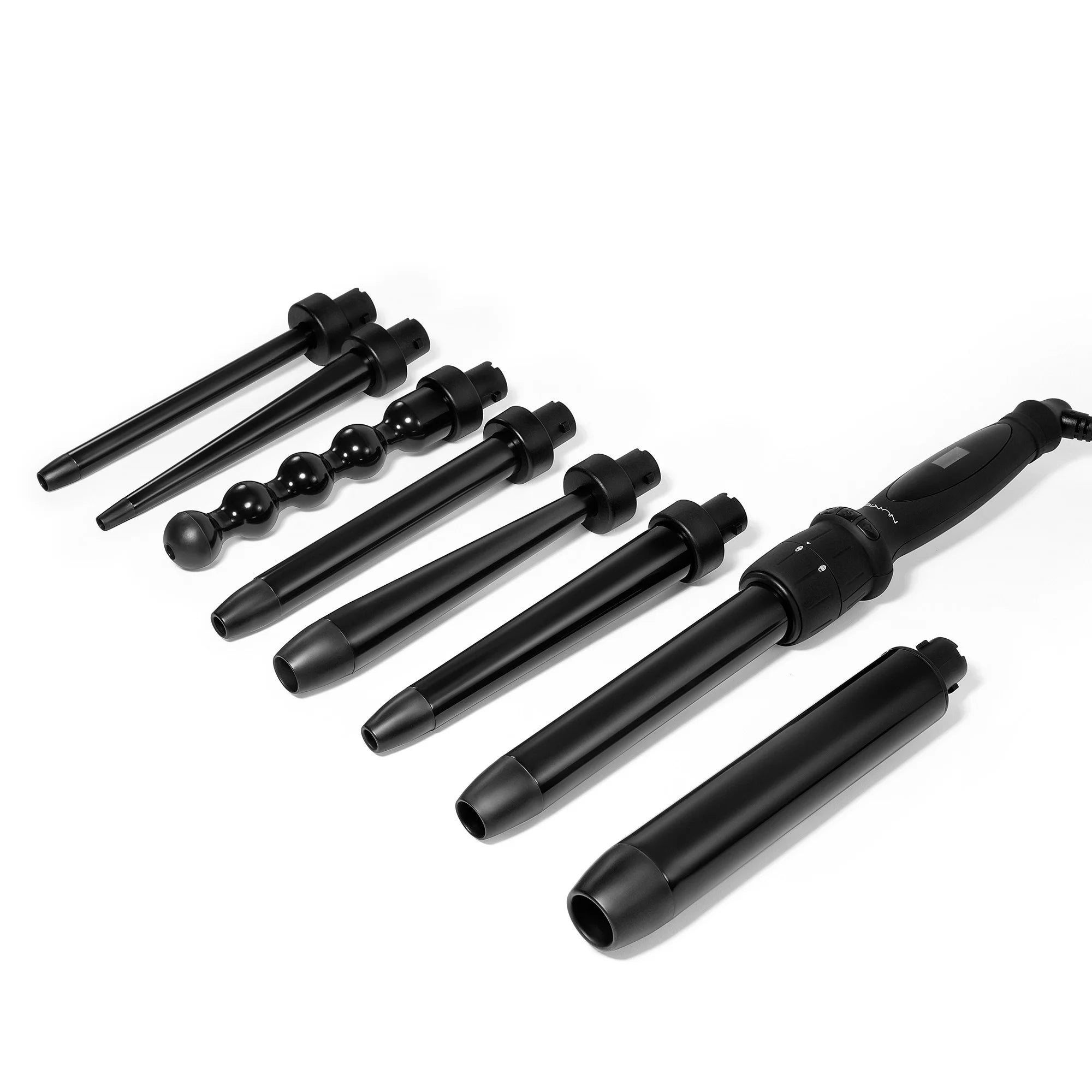 NuMe Octowand - Octowand 8-in-1 Interchangeable Barrel Curling Wand Set