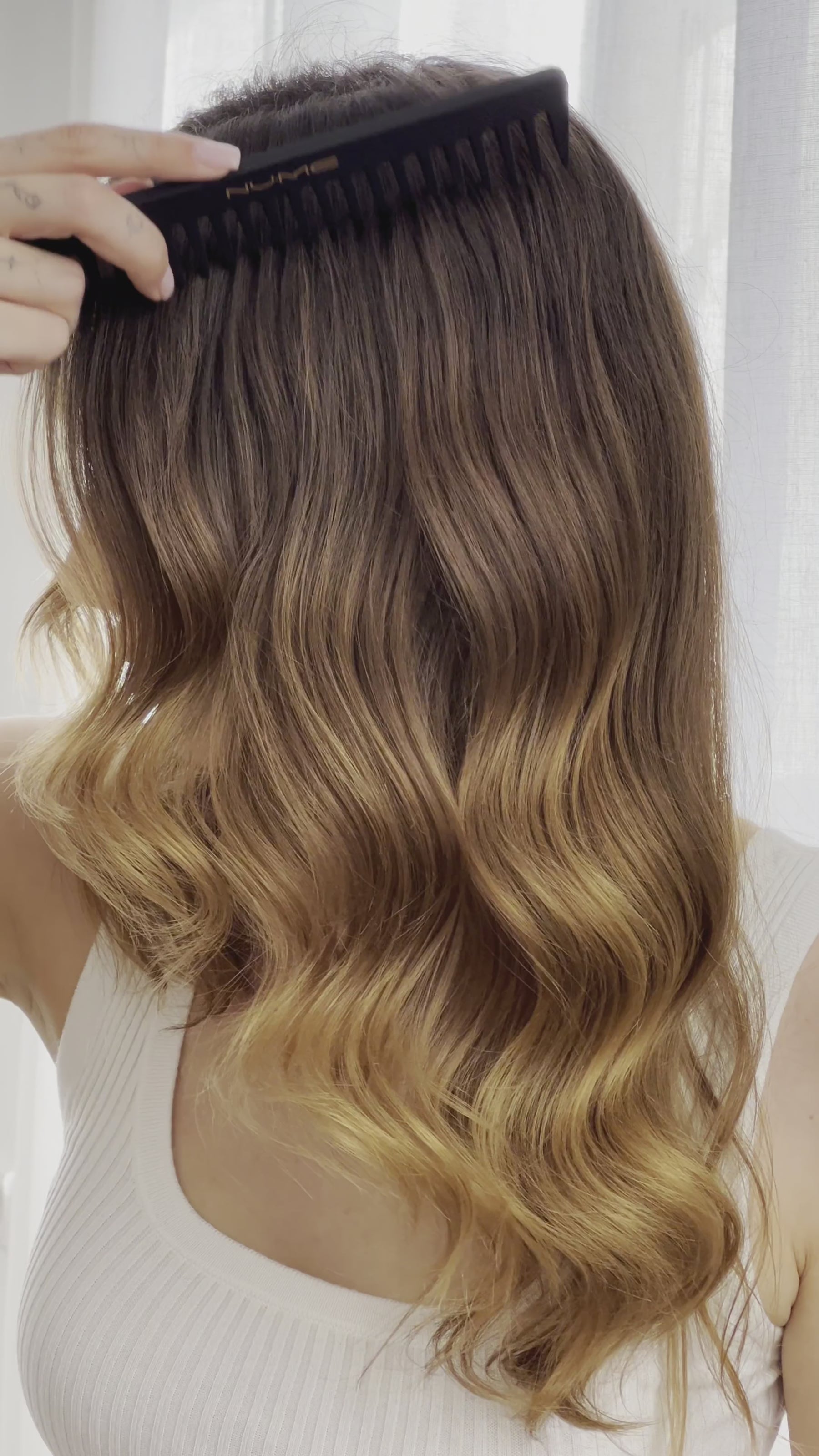 Detangling Comb for Curly Hair | Curl Defining Hair Comb | Nume – NuMe